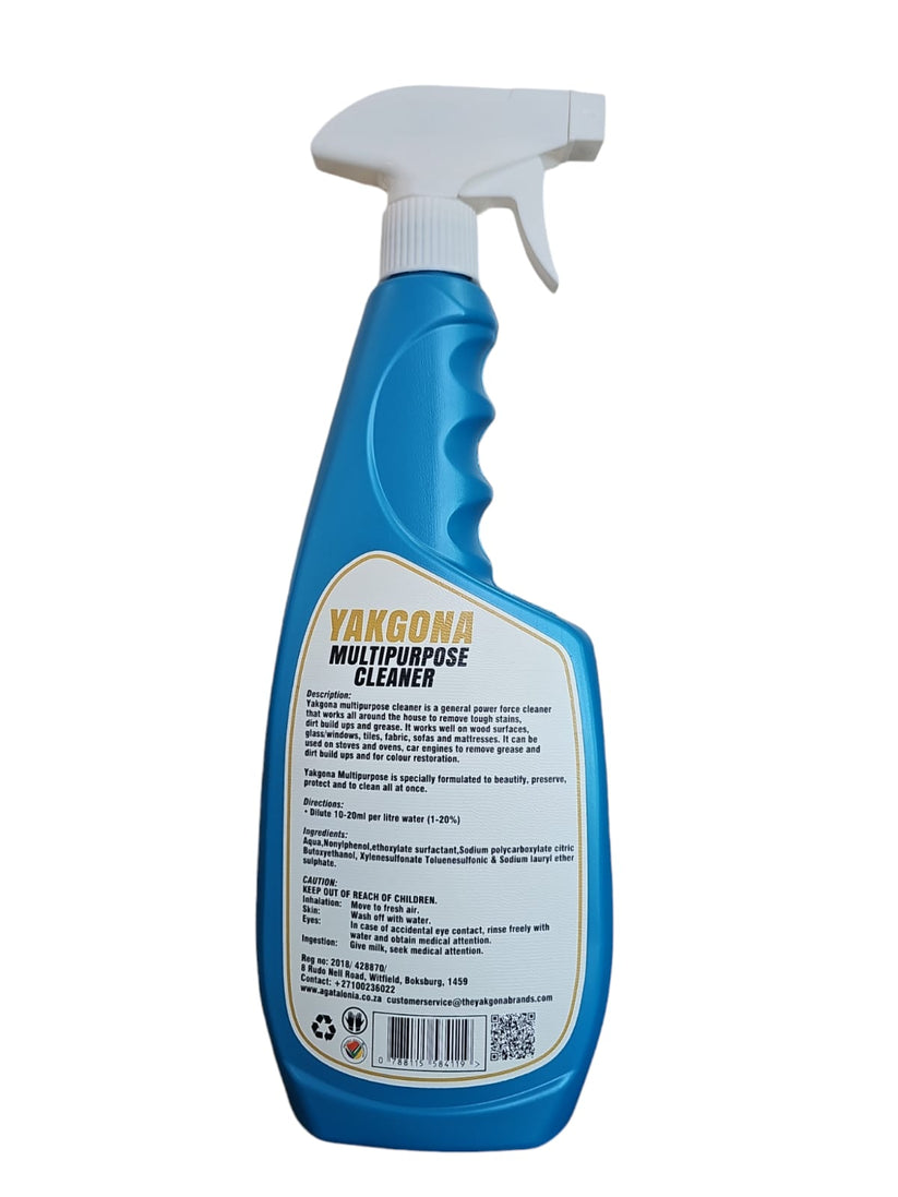 750ML Yakgona Multipurpose Cleaner – THE YAKGONA BRAND
