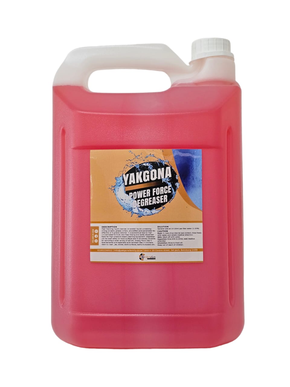 5L Yakgona Power Force Degreaser – THE YAKGONA BRAND