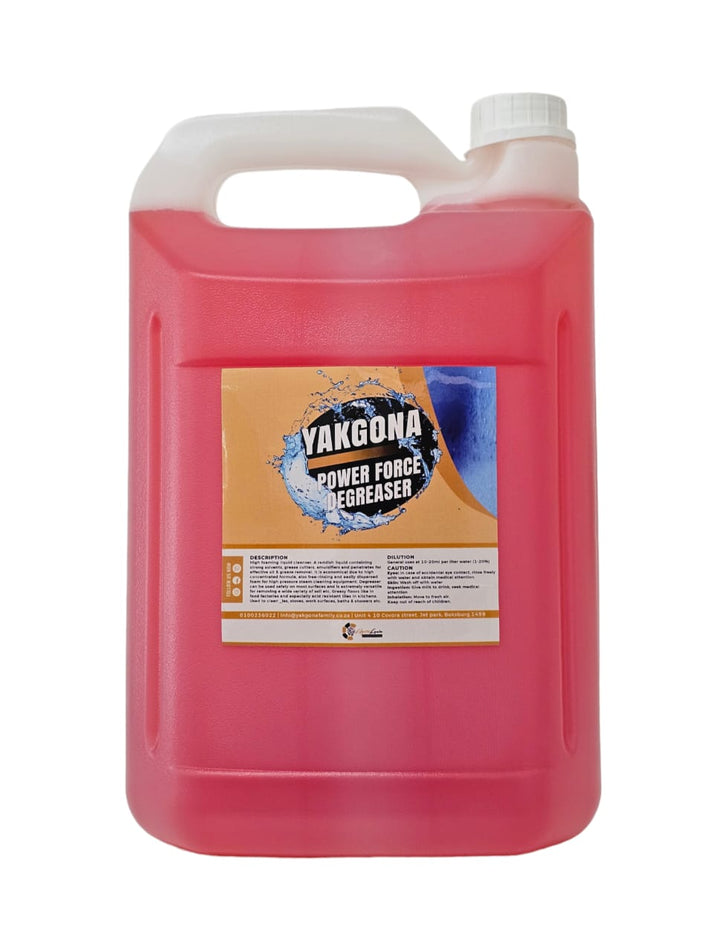 5L Yakgona Power Force Degreaser – THE YAKGONA BRAND